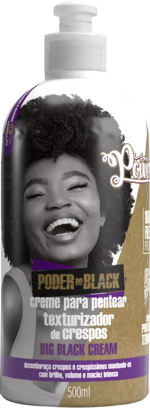 Creme De Pentear Soul Power Poder Do Black Cream - 500ml