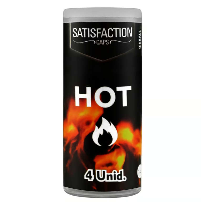 HOT Ball CÁPSULAS PARA MASSAGEM CORPORAL SATISFACTION CAPS
